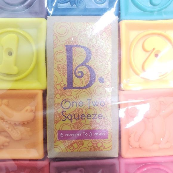 B. Toys | Toys | B Toys One Two Squeeze Building Blocks | Poshmark